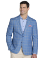 Michael Strahan Classic Fit Windowpane Sport Coat Men s Moores Clothing