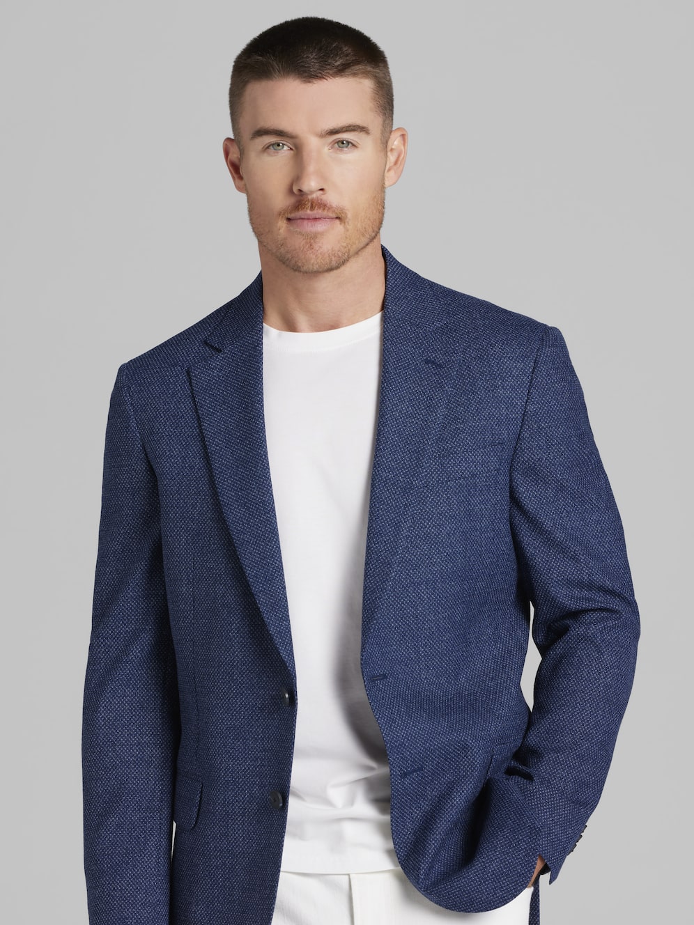 Awearness Kenneth Cole Modern Fit Tic Sport Coat | Men's | Moores Clothing