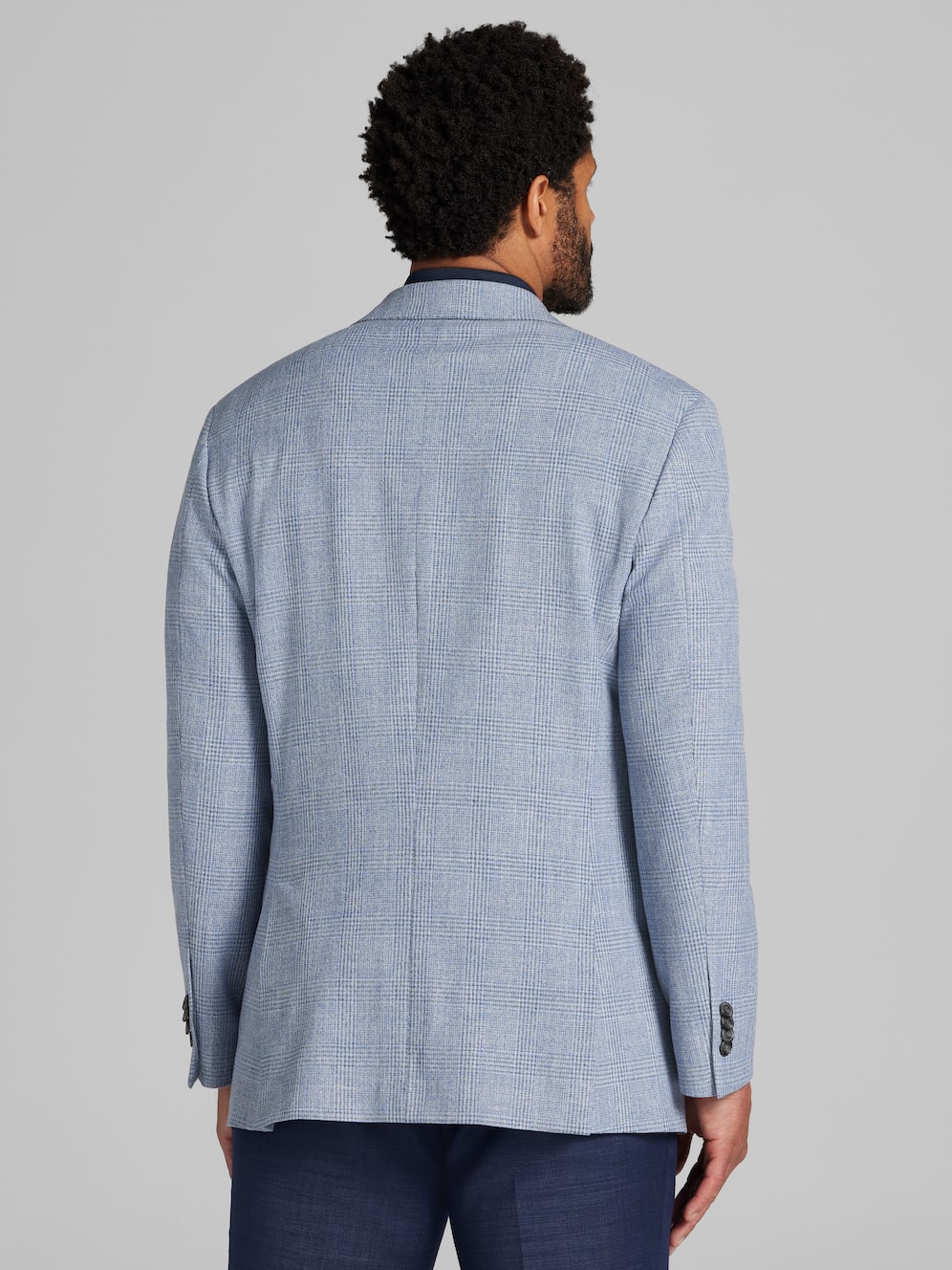 Awearness Kenneth Cole Modern Fit Plaid Sport Coat | Men's Sport Coats & Blazers | Moores Clothing