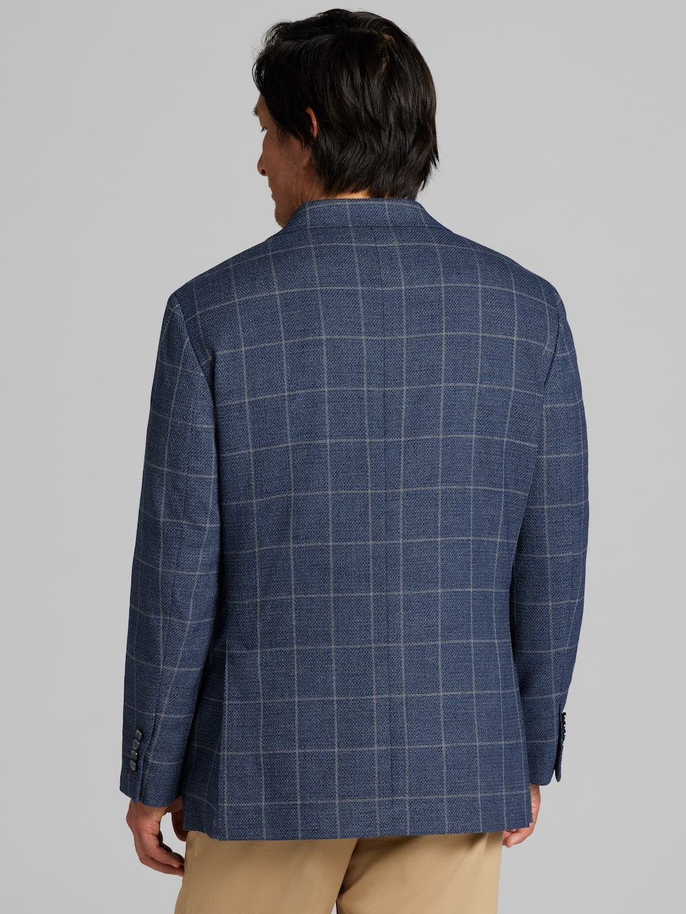 Joseph Abboud Classic Fit Windowpane Plaid Sport Coat | Men's | Moores ...