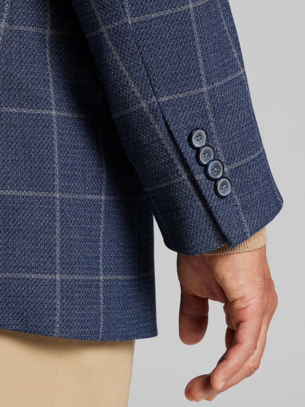 Joseph Abboud Classic Fit Windowpane Plaid Sport Coat | Men's | Moores ...