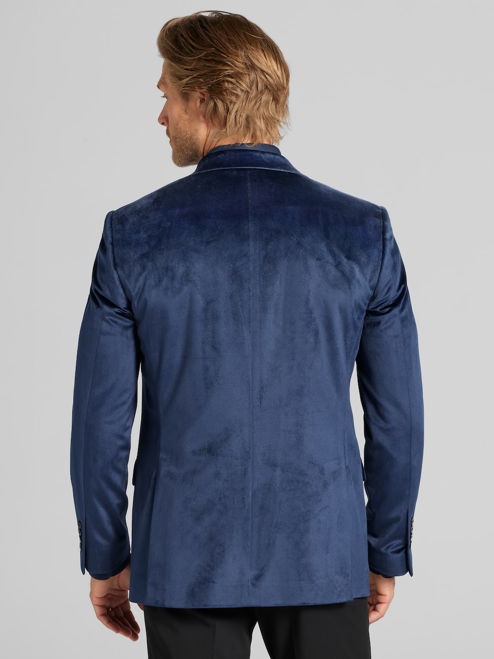 Egara Slim Fit Velvet Dinner Jacket | Men's Sport Coats & Blazers | Moores Clothing