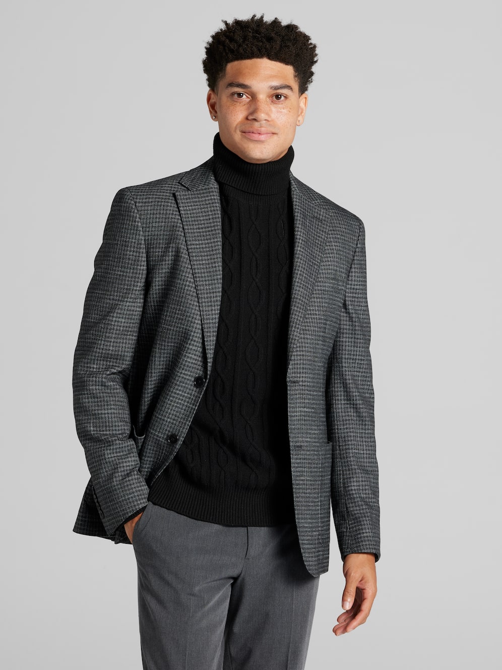 Calvin Klein Slim Fit Check Sport Coat | Men's | Moores Clothing