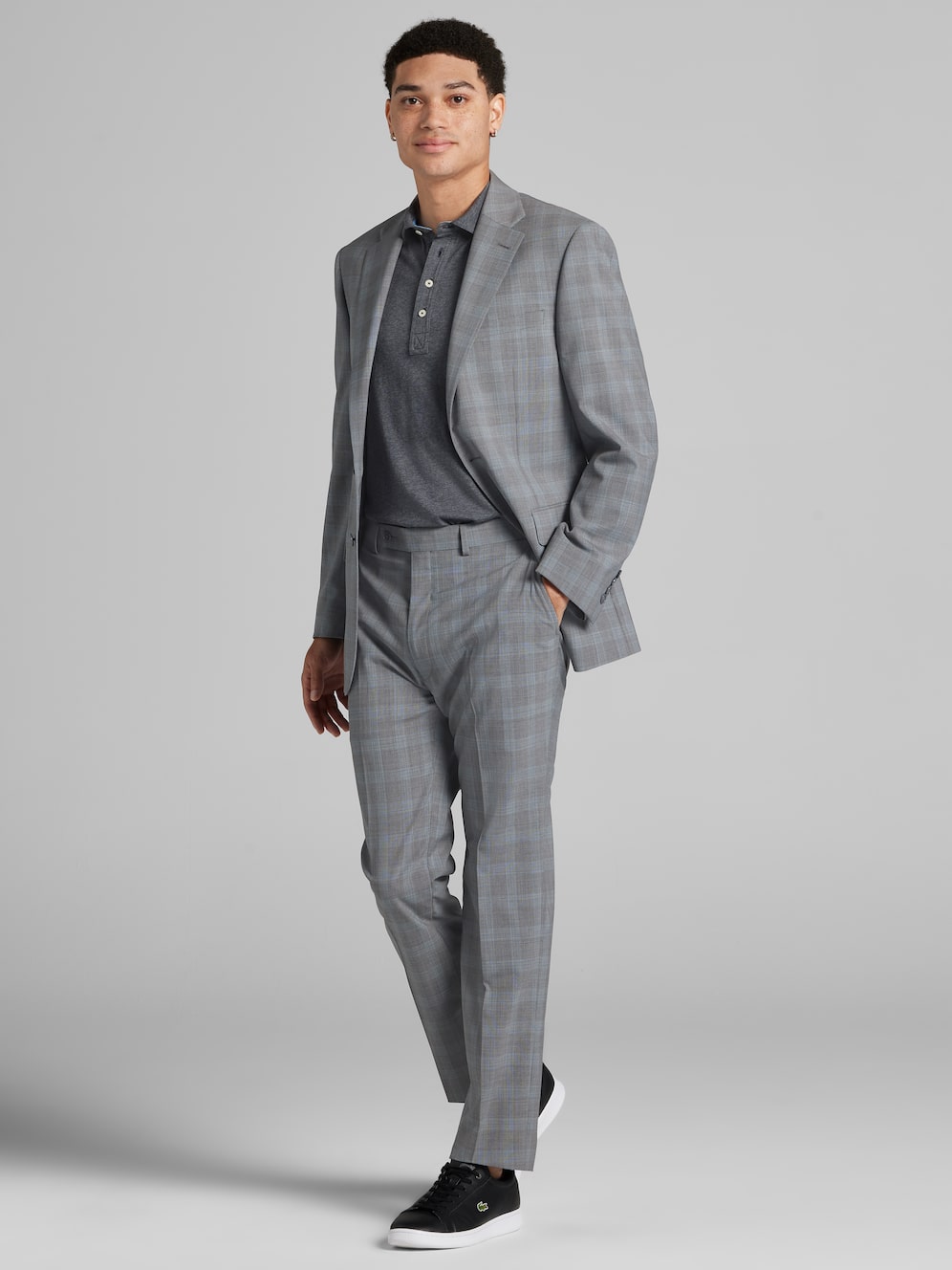 Calvin Klein X-fit Slim Fit Plaid Suit Jacket | Men's Suits & Separates ...