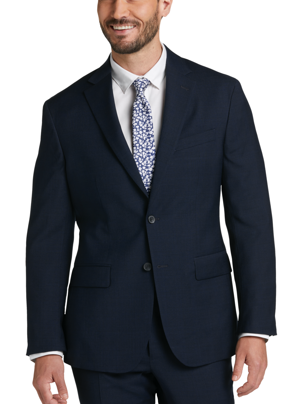 Awearness Kenneth Cole Complet Carreauté À Coupe Moderne | Hommes's ...