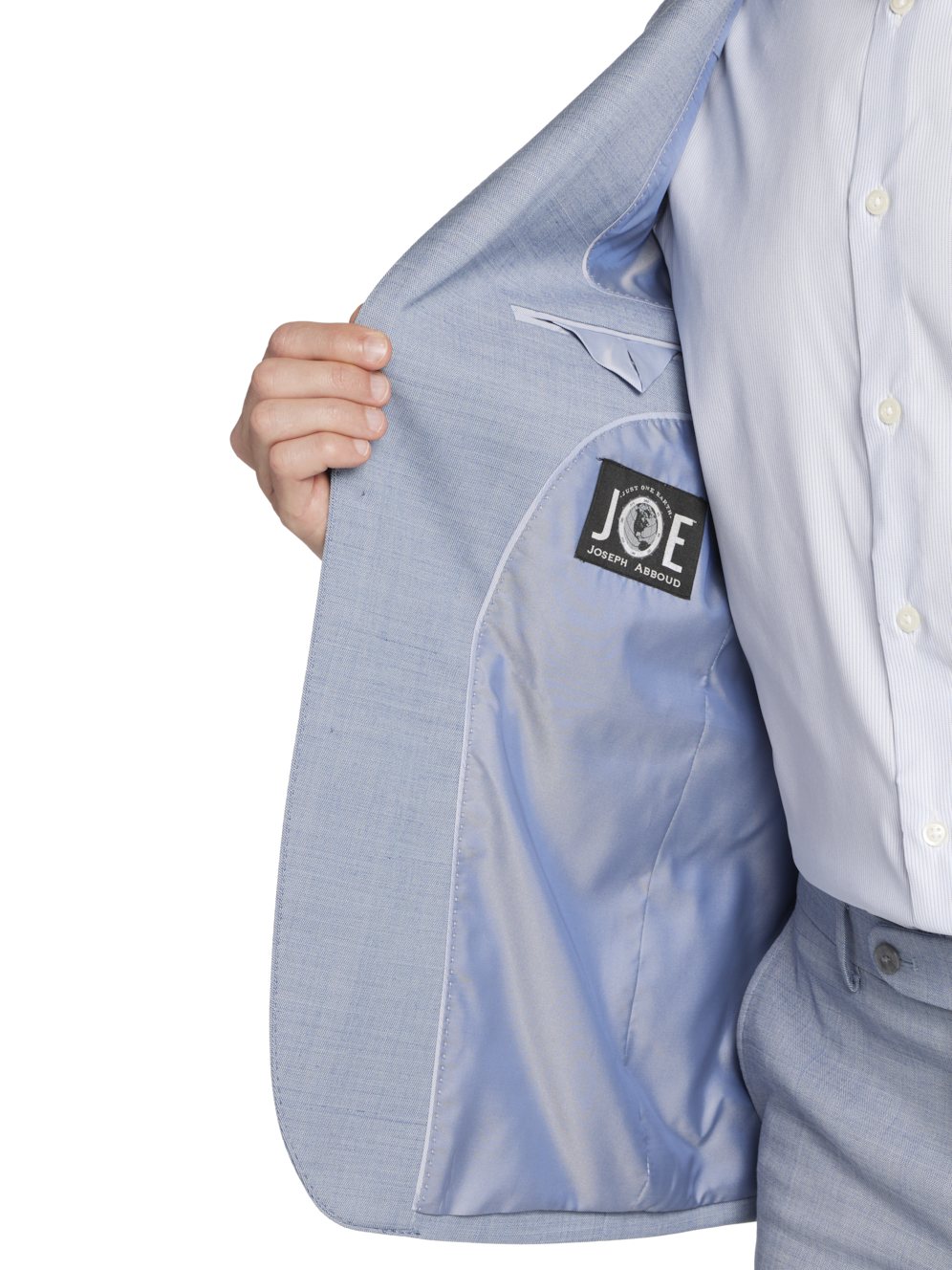 Joe Joseph Abboud Slim Fit Sharkskin Suit Jacket | Men's Suits ...