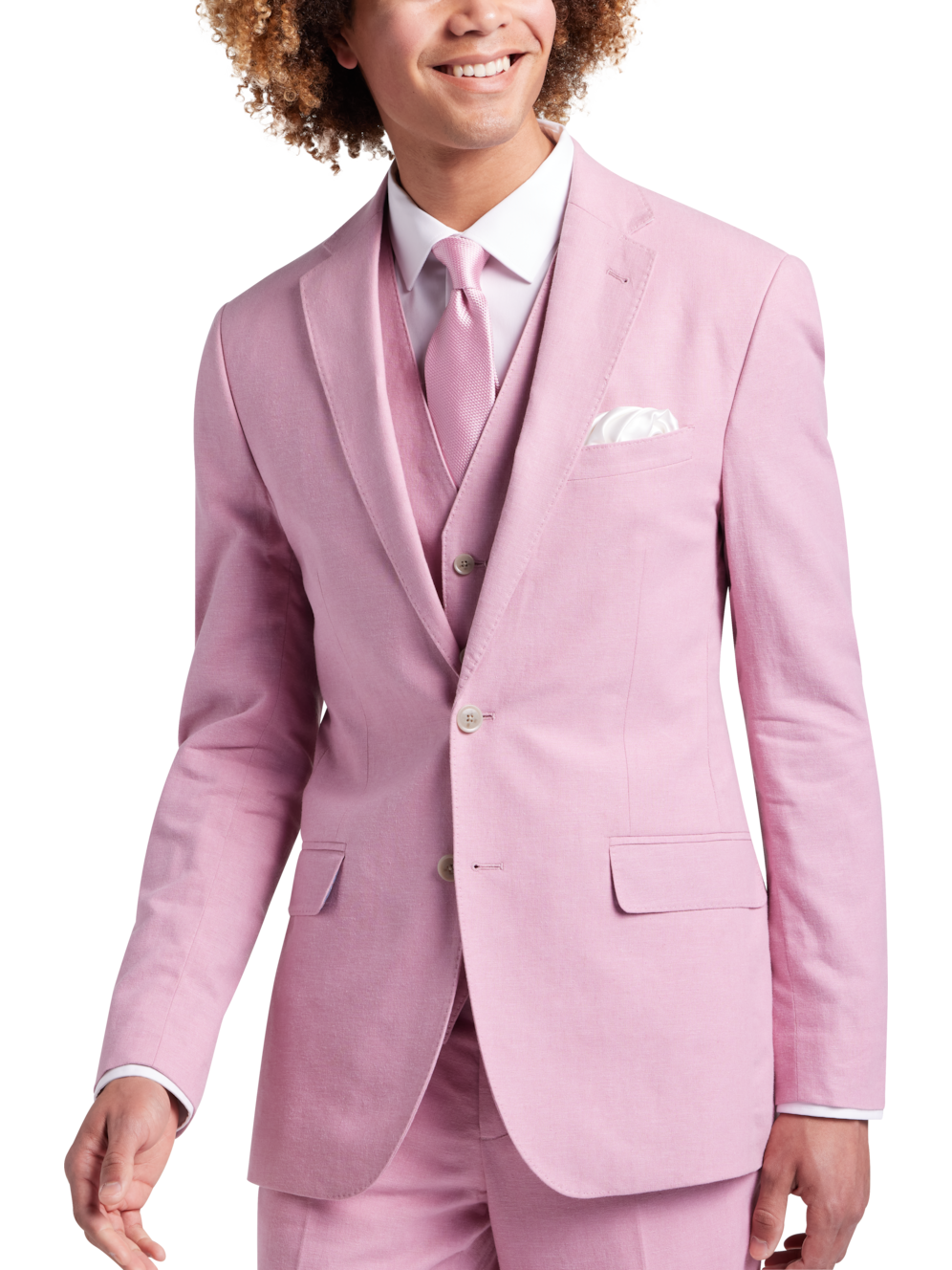 Joe Joseph Abboud Slim Fit Linen Blend Suit Separates | Men's Suits ...
