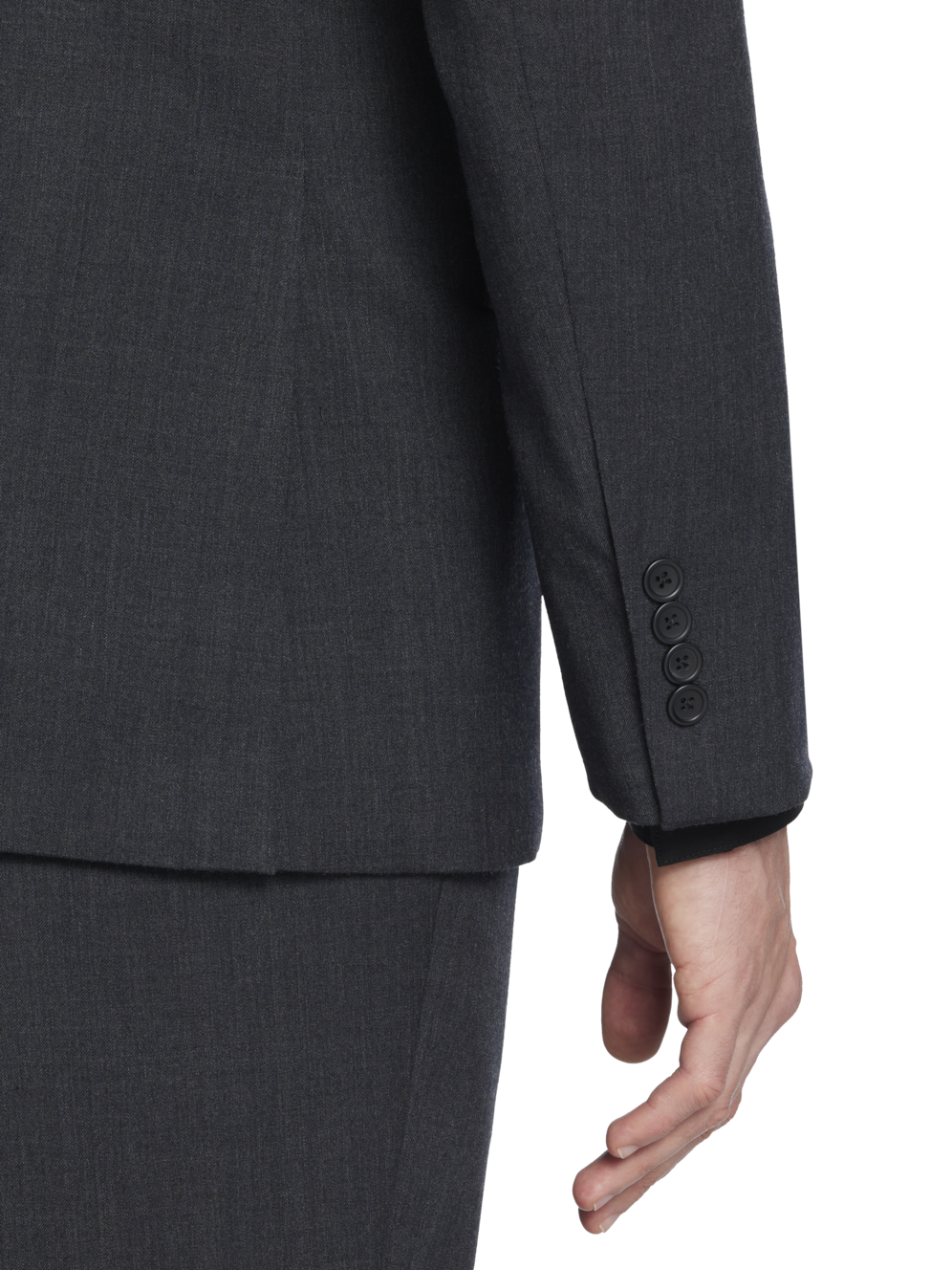 Pronto Uomo Platinum Wool Modern Fit Suit Jacket | Men's Suits ...