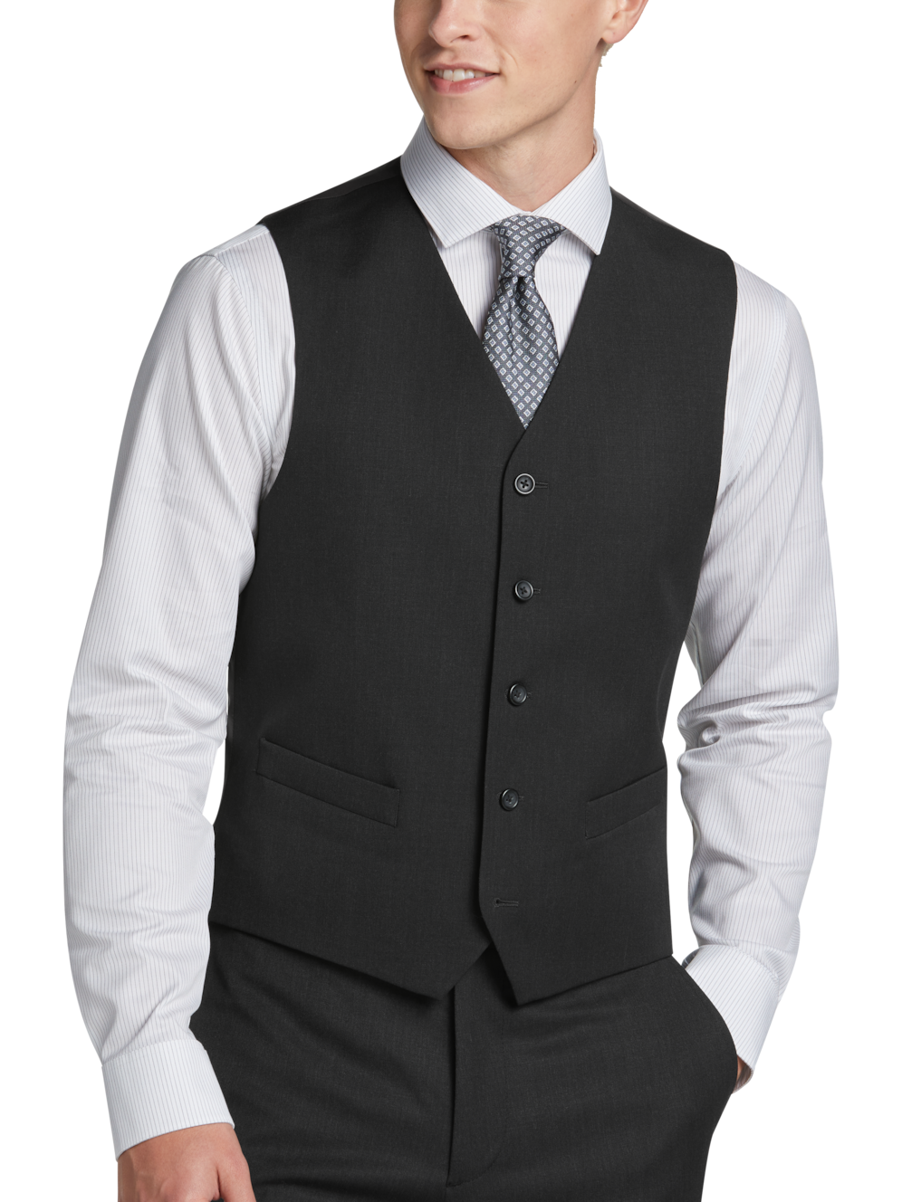 Pronto Uomo Platinum Executive Fit Wool Suit Jacket | Men's Suits ...