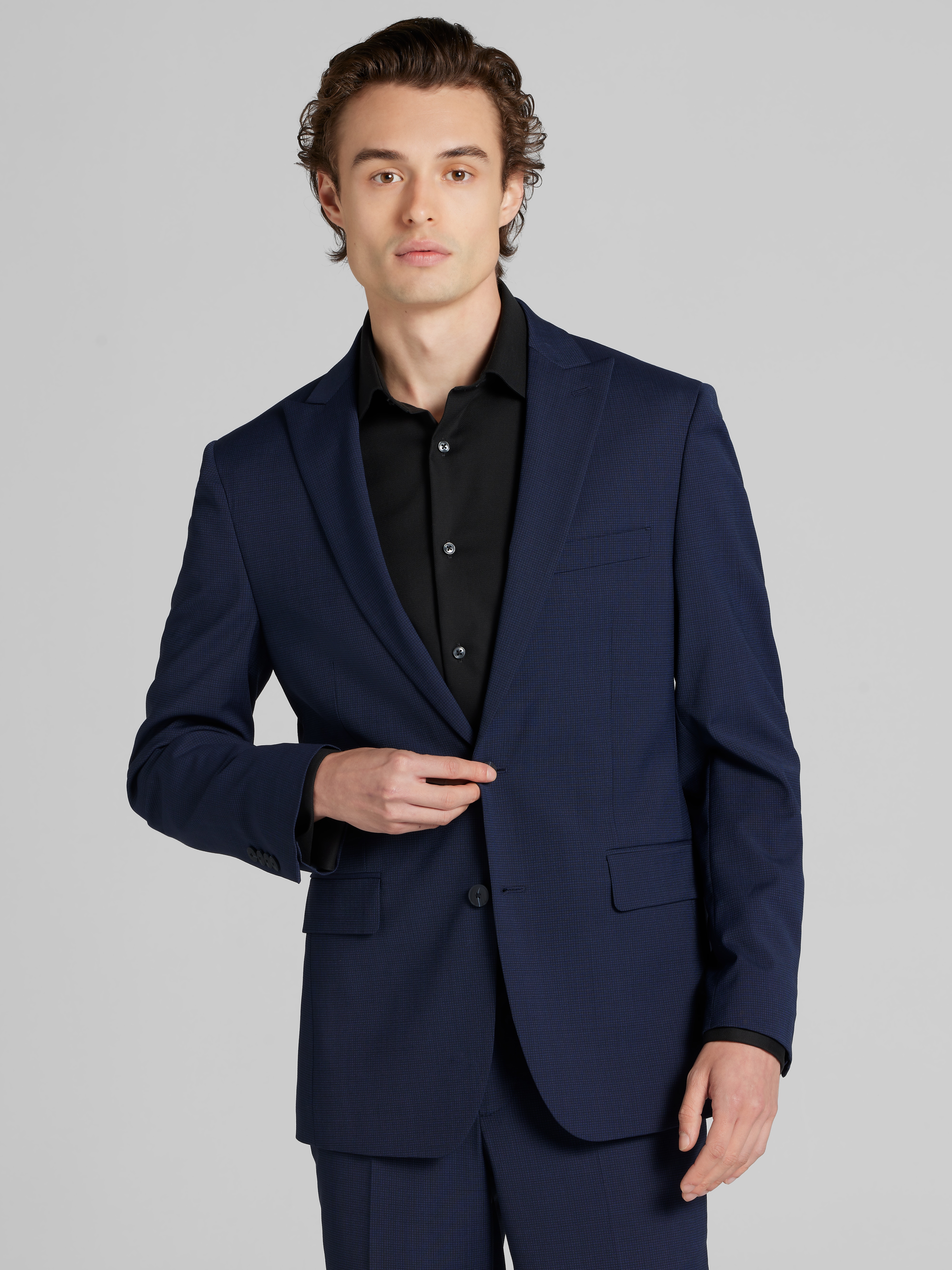 Awearness Kenneth Cole Chillflex Slim Fit Tic Suit Jacket | Men's Suits ...