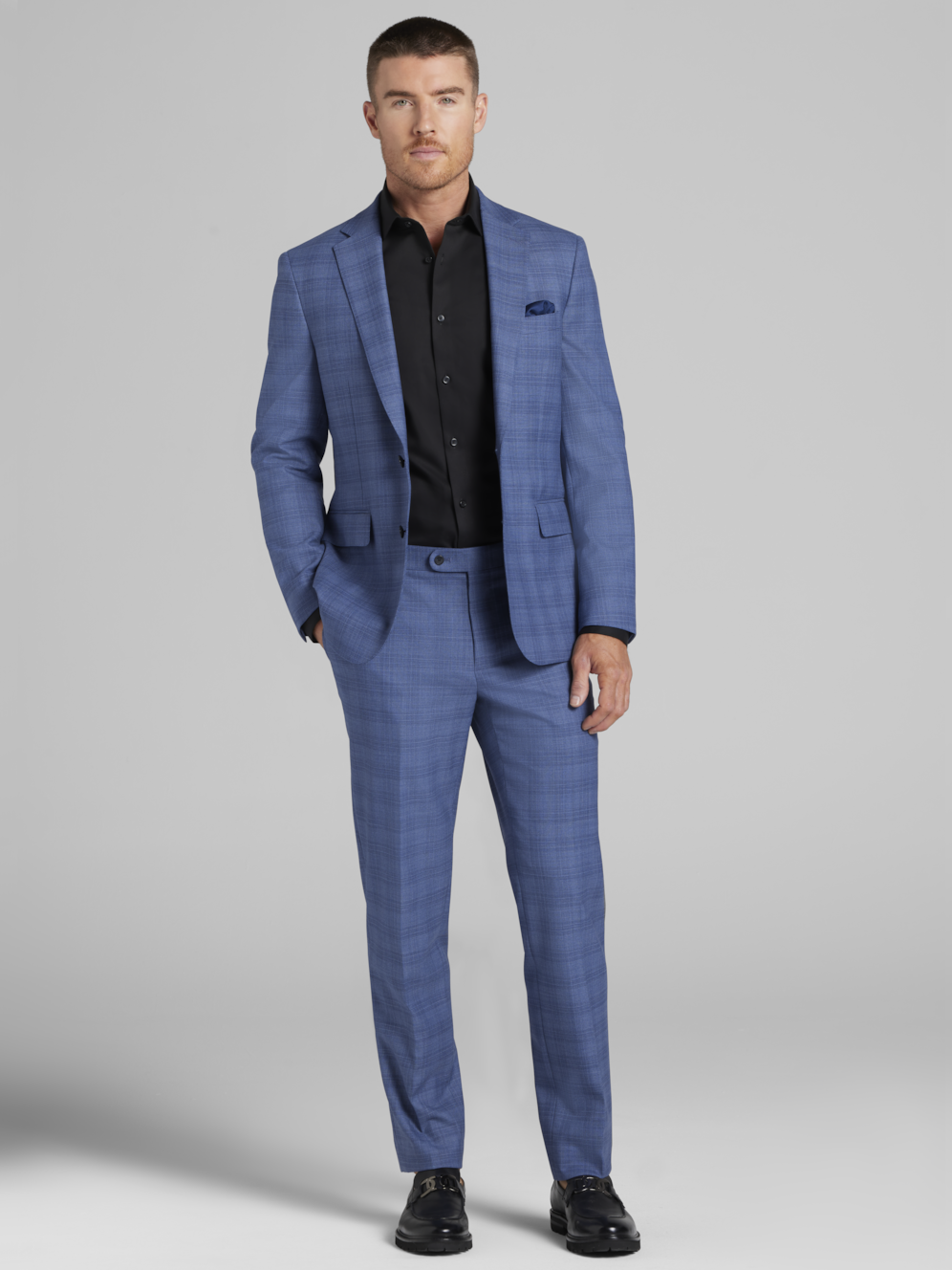 Joe Joseph Abboud Slim Fit Suit Plaid Jacket | Men's | Moores Clothing
