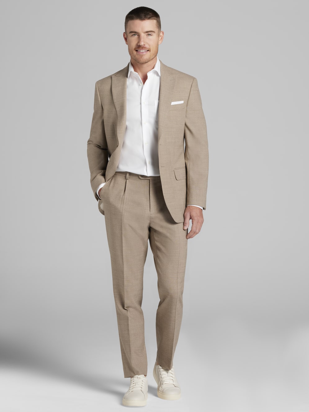 Joe Joseph Abboud Slim Fit Suit Tic Jacket | Men's | Moores Clothing