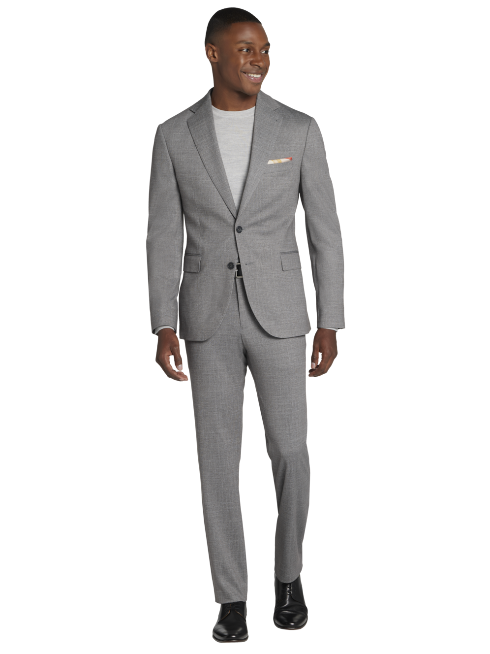 Joe Joseph Abboud Veste De Complet À Peau De Requin Coupe Ajustée ...