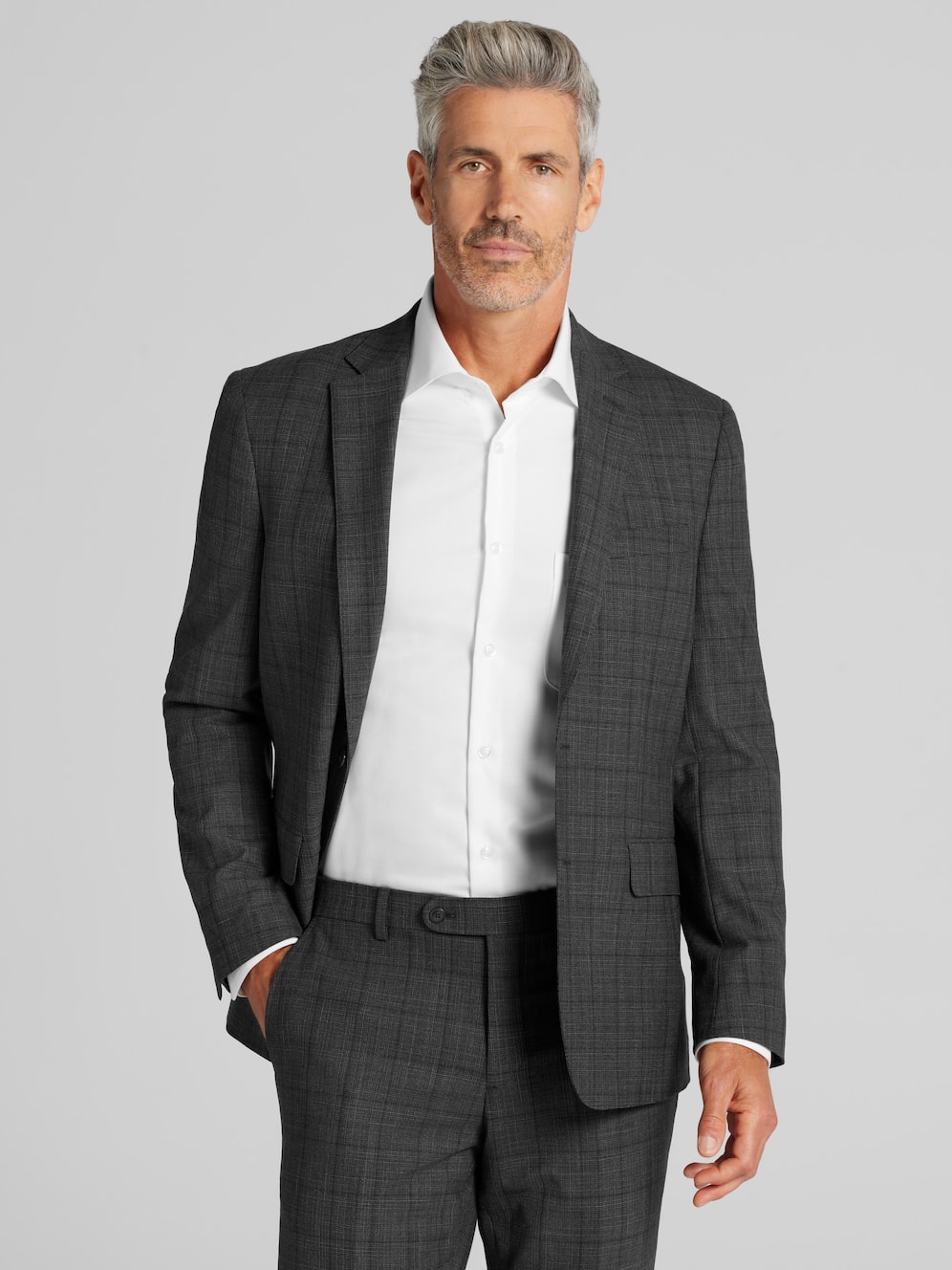 Joe Joseph Abboud Slim Fit Windowpane Suit Separates Jacket | Men's ...