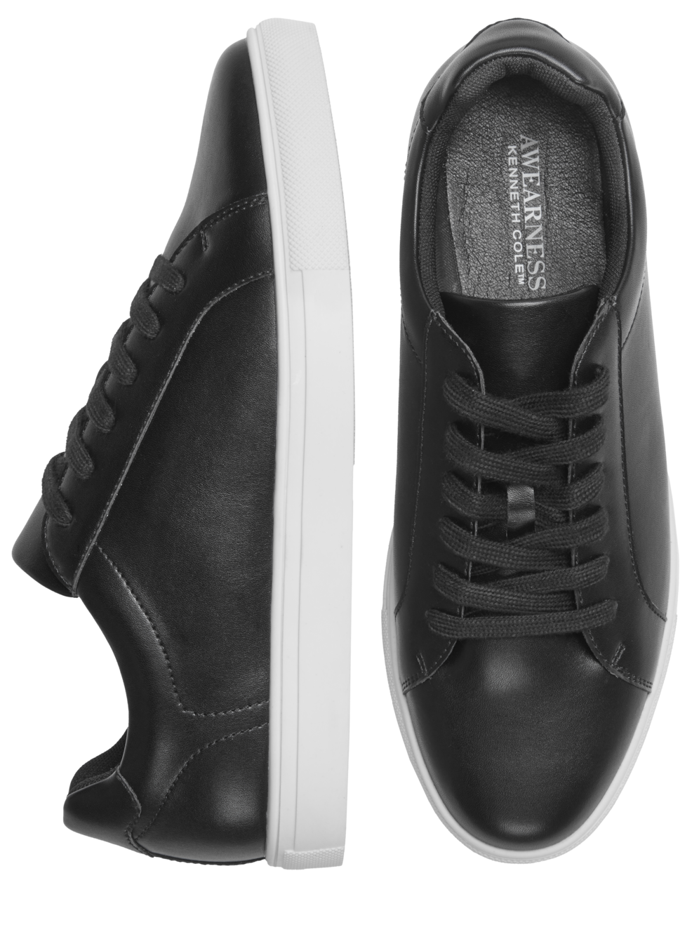 Awearness Kenneth Cole Lace-up Leather Sneakers | Men's Shoes | Moores ...