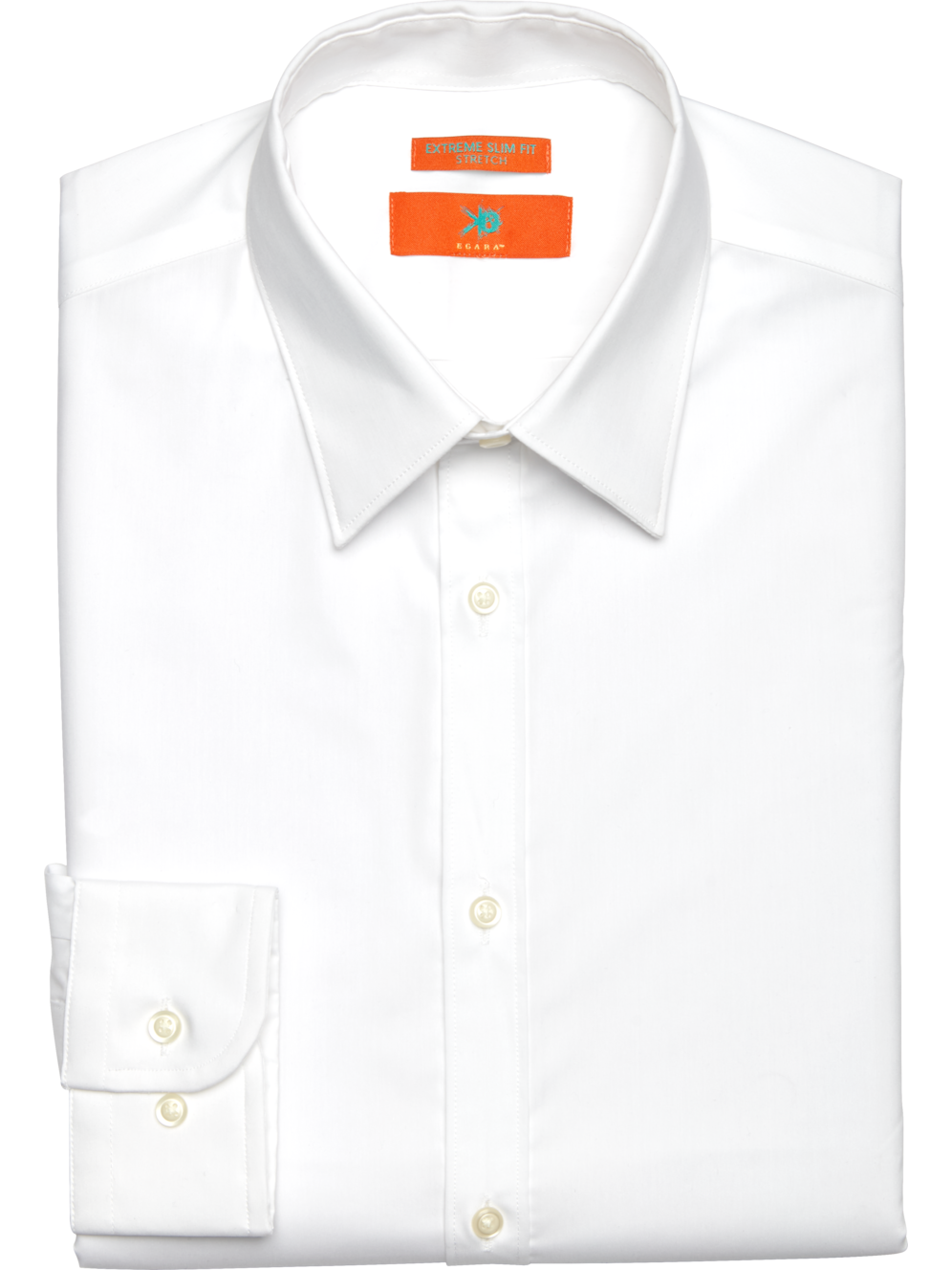 Egara Orange Skinny Fit Dress Shirt | Men's Shirts | Moores Clothing