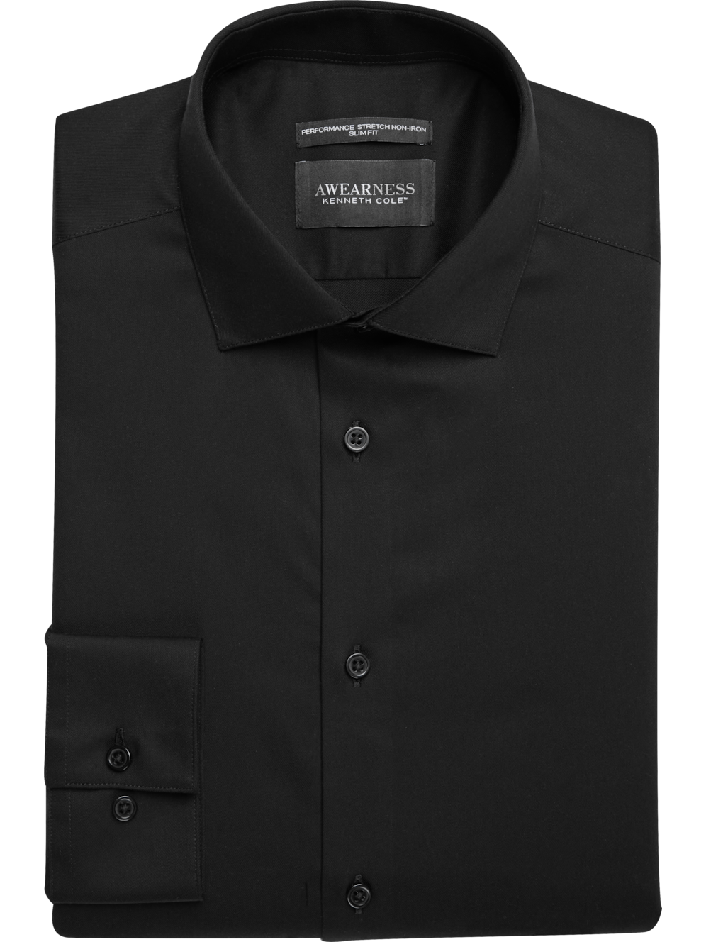 Awearness Kenneth Cole Slim Fit Performance Dress Shirt | Men's Shirts | Moores Clothing