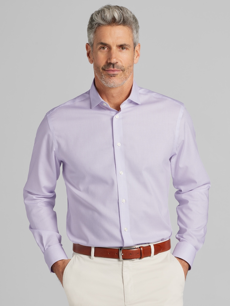 formal shirt for men purple