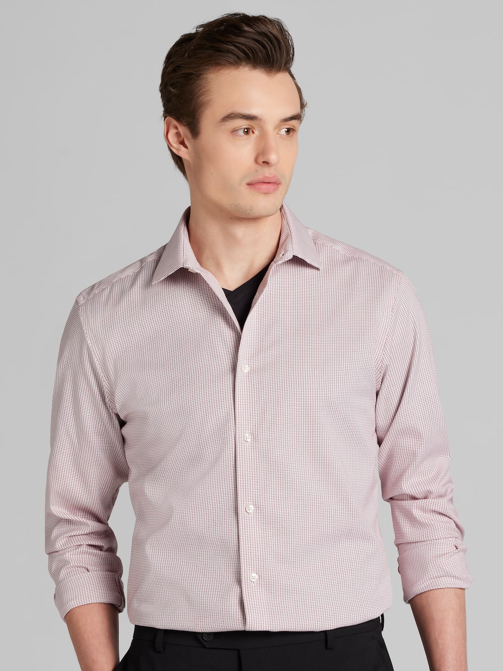 Awearness Kenneth Cole Slim Fit Ultra Performance Stretch Textured Dress Shirt | Men's Shirts ...