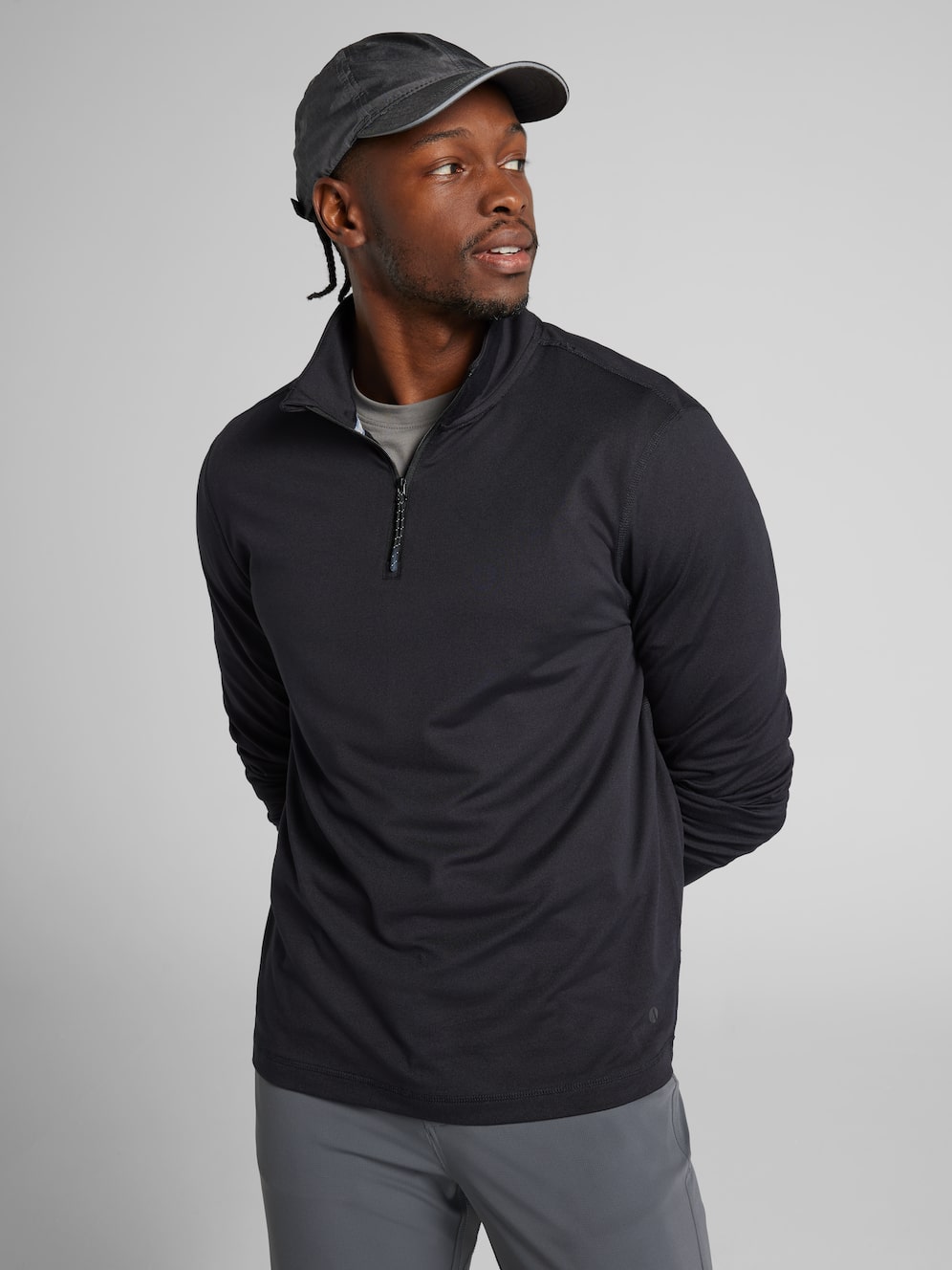 Awearness Kenneth Cole Chandail À Fermeture À Glissière Un Quart De Performance Chillflex ...