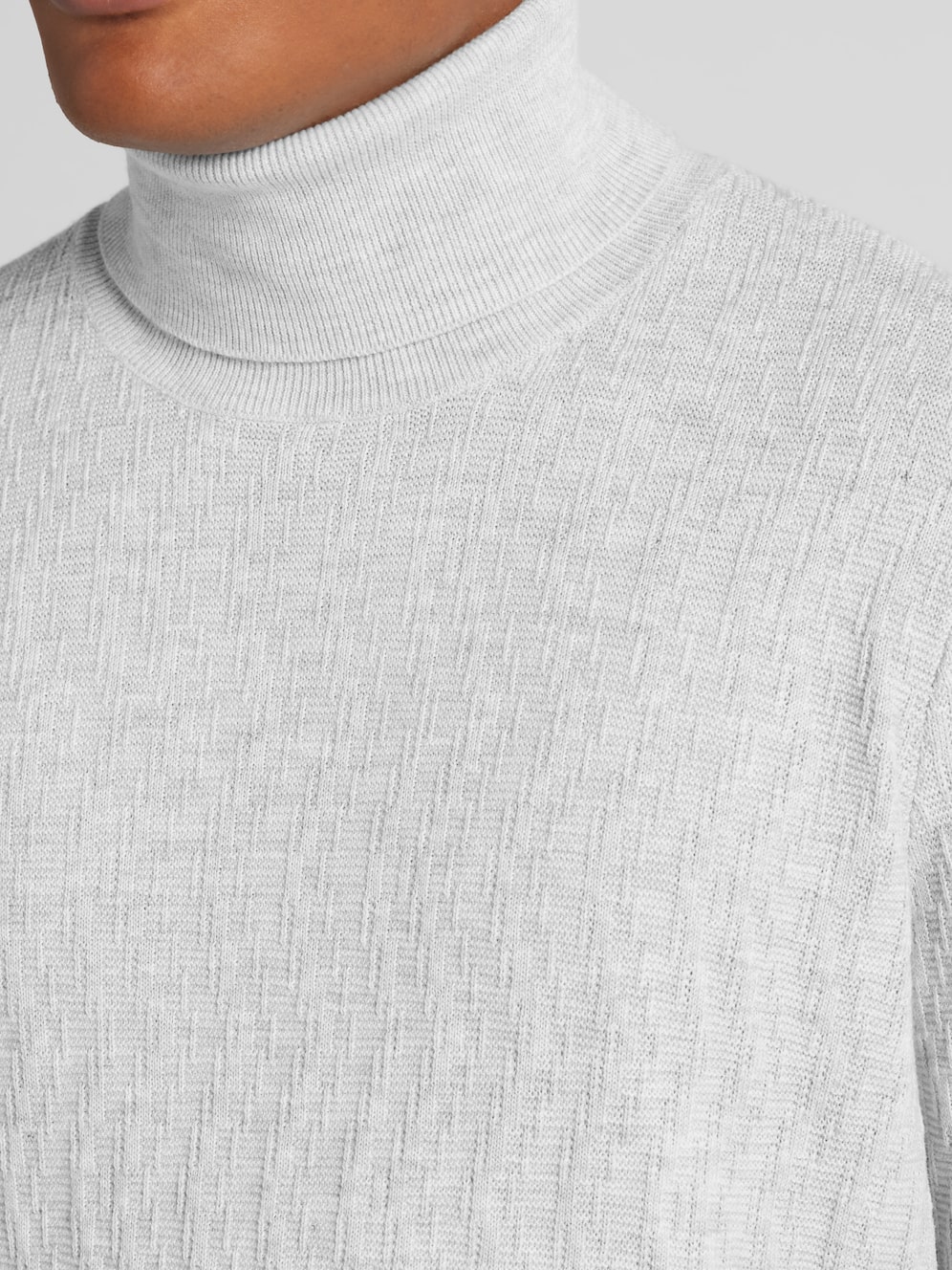Awearness Kenneth Cole Textured Turtleneck | Men's Sweaters | Moores Clothing