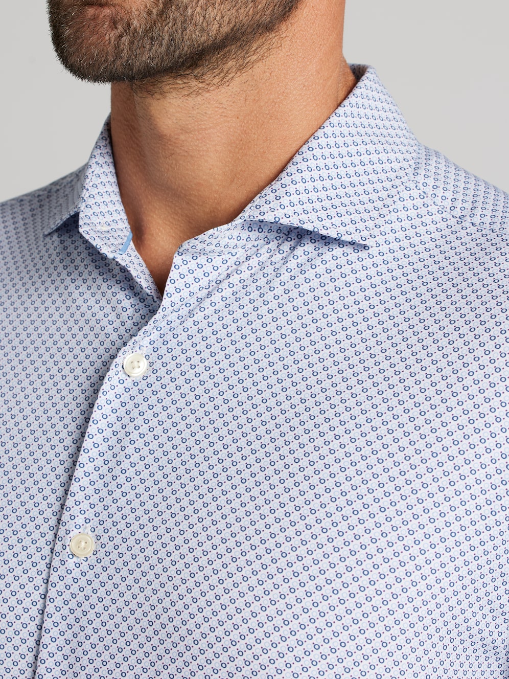 Awearness Kenneth Cole Chillflex Modern Fit 4-way Stretch Button Up ...