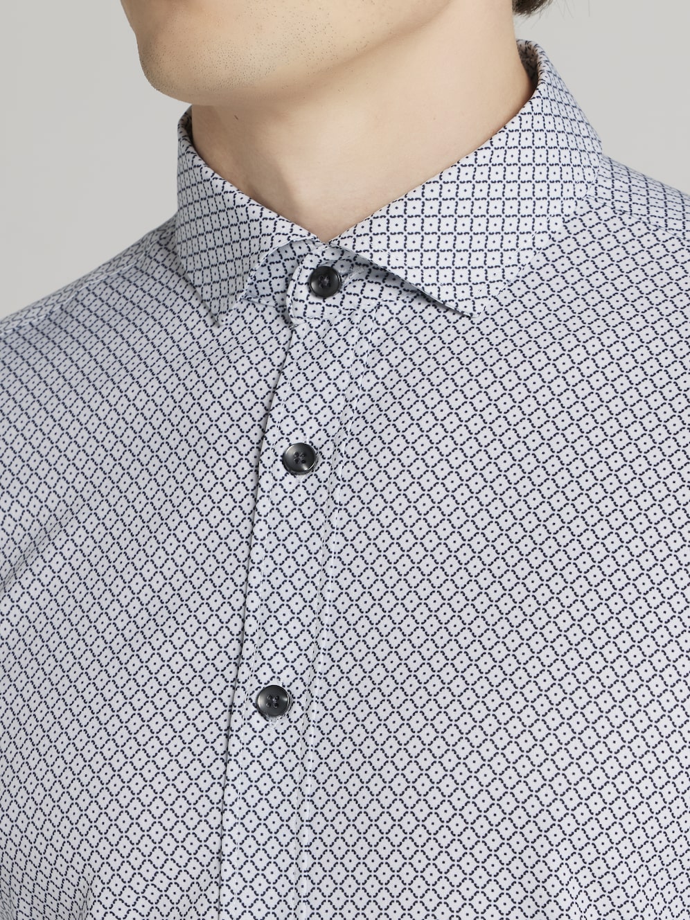 Awearness Kenneth Cole Chillflex Slim Fit 4-way Stretch Button Up Shirt ...