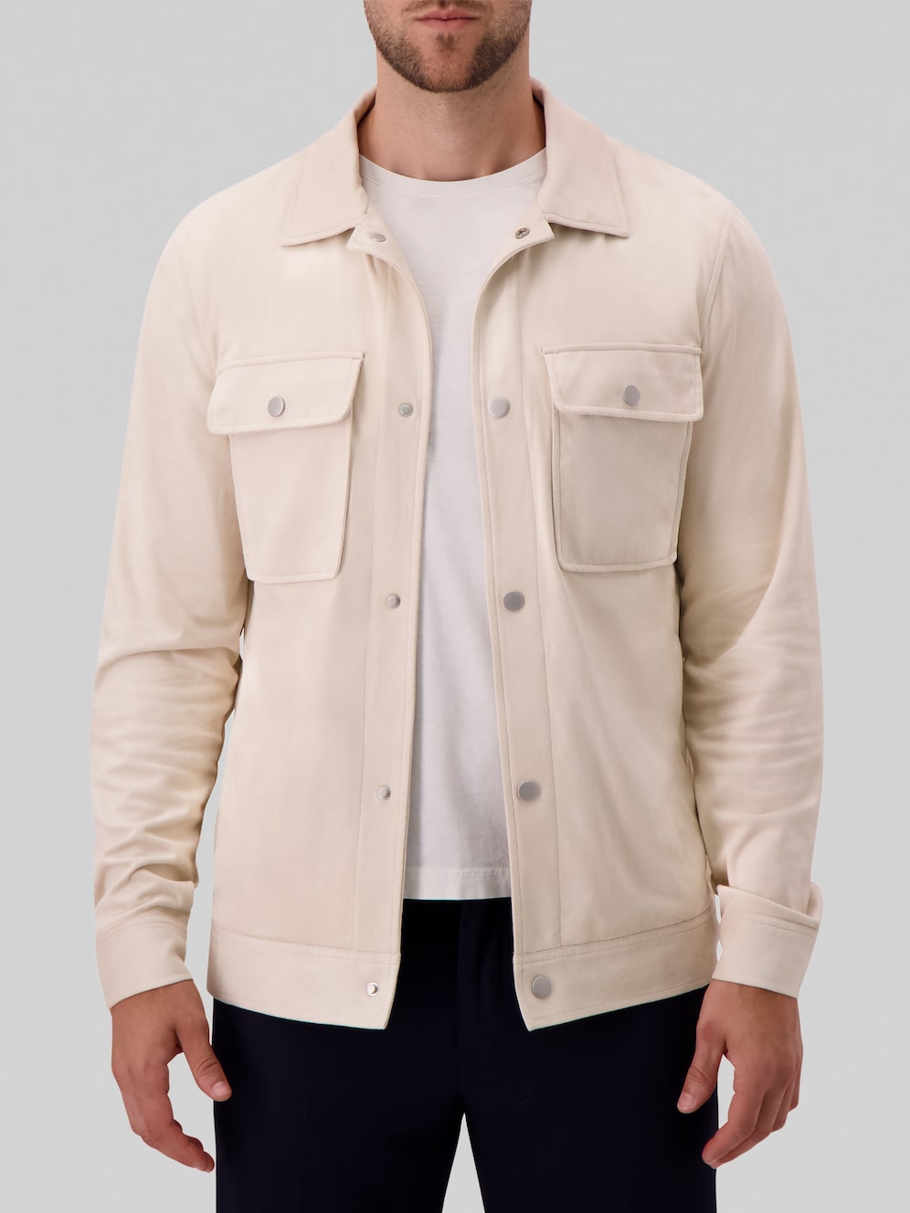 Report Collection Surchemise En Faux Suède | Hommes's Chandails | Vêtements Moores