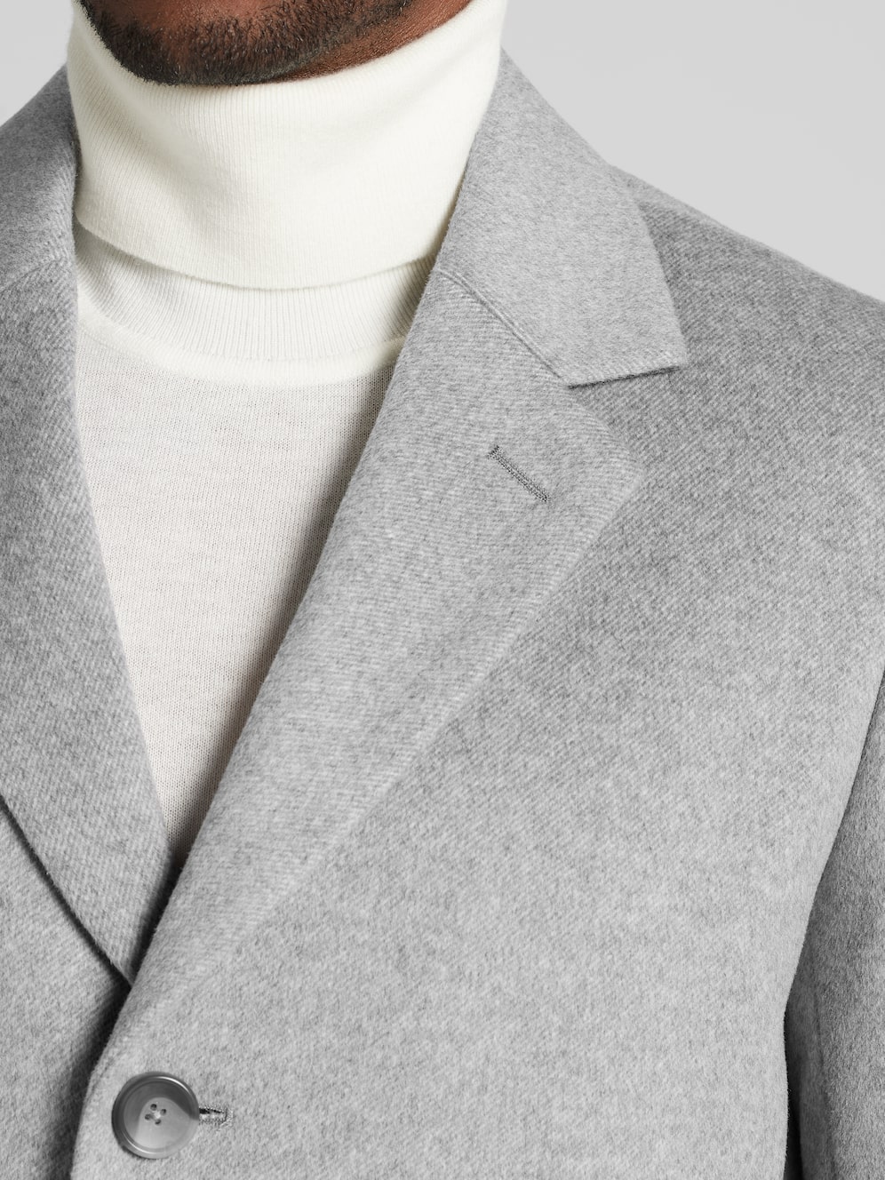 Joseph Abboud Melange Overcoat | Men's | Moores Clothing