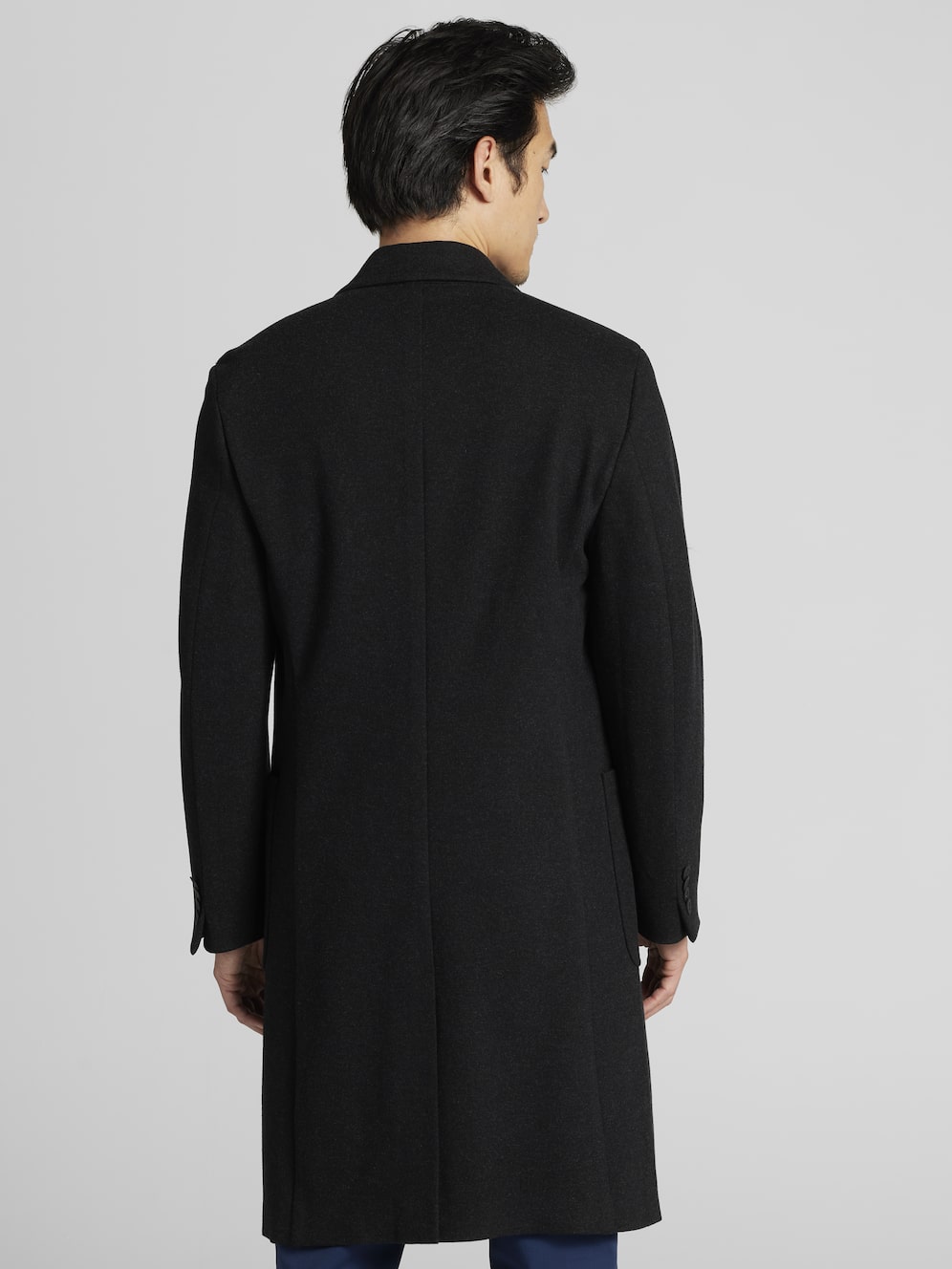 Awearness Kenneth Cole Melange Ponte Overcoat | Men's | Moores Clothing