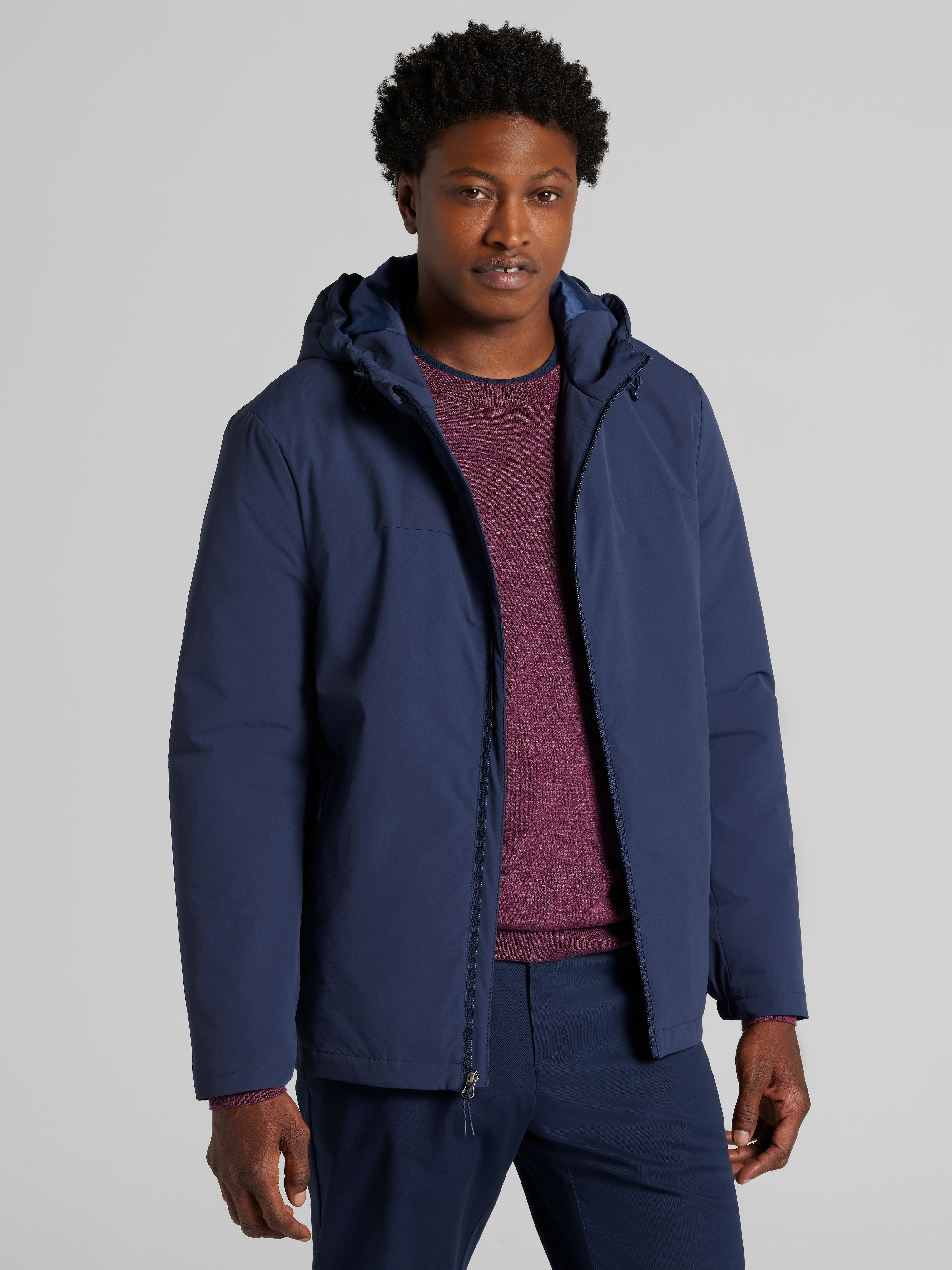 Awearness Kenneth Cole Hooded Performance Jacket | Men's Outerwear | Moores Clothing