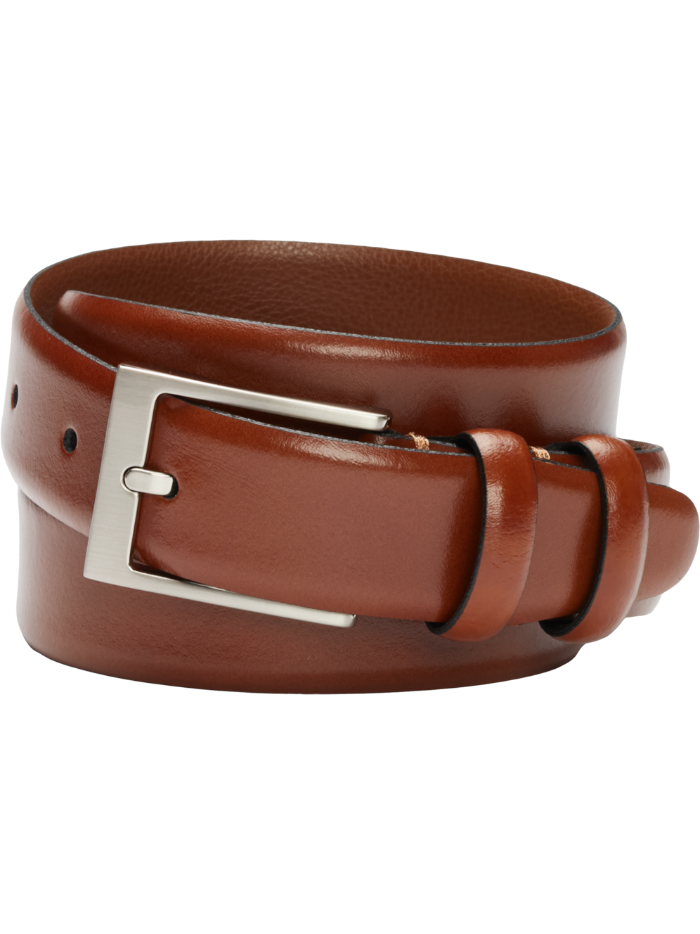 Joseph Abboud Smooth Double Loop Belt | Men's Accessories | Moores Clothing