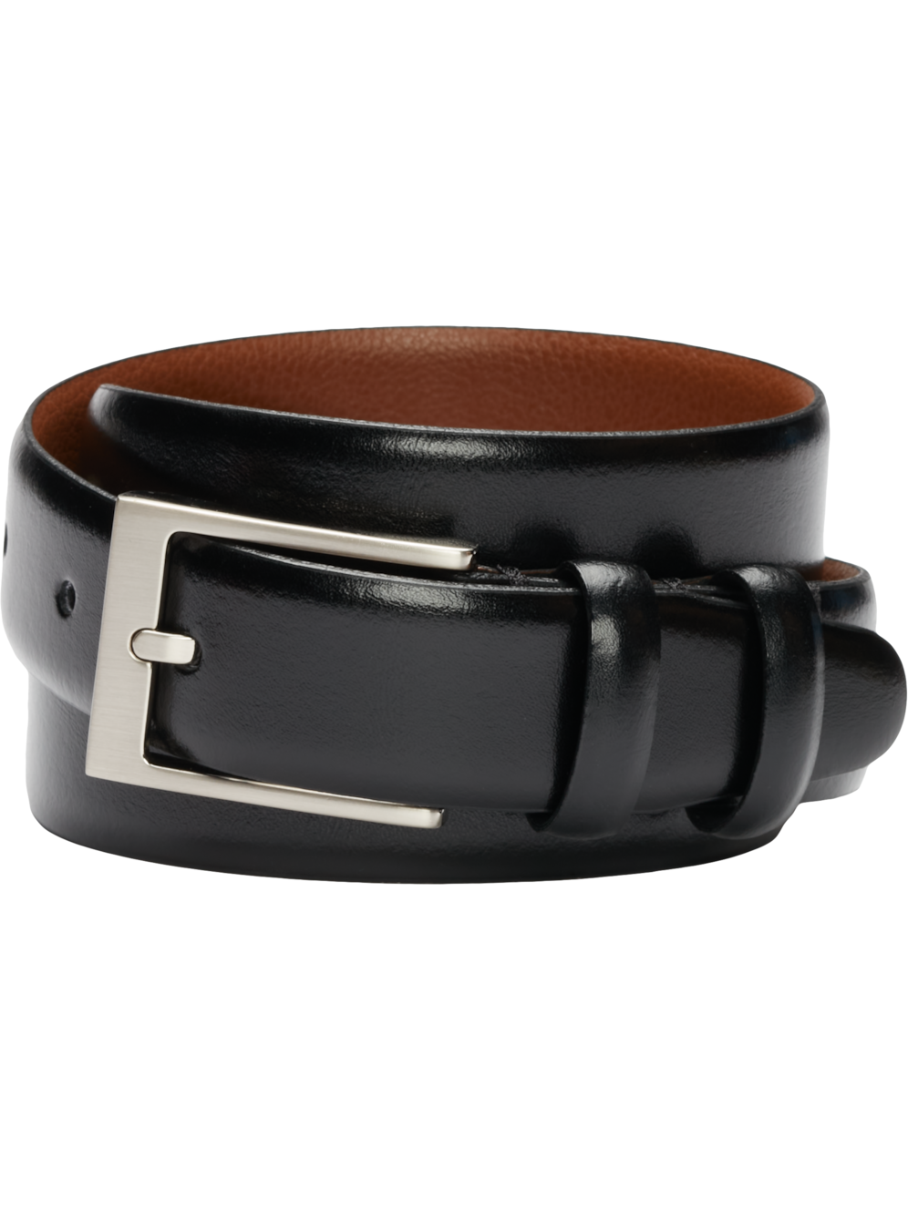 Joseph Abboud Smooth Double Loop Belt | Men's Accessories | Moores Clothing