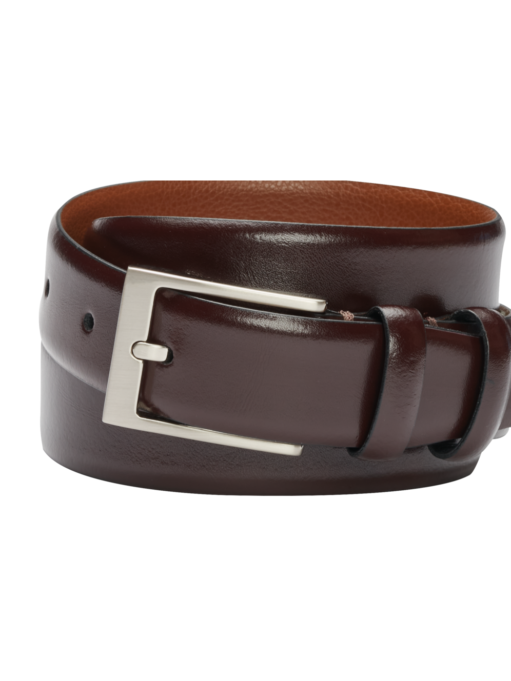 Joseph Abboud Smooth Double Loop Belt | Men's Accessories | Moores Clothing
