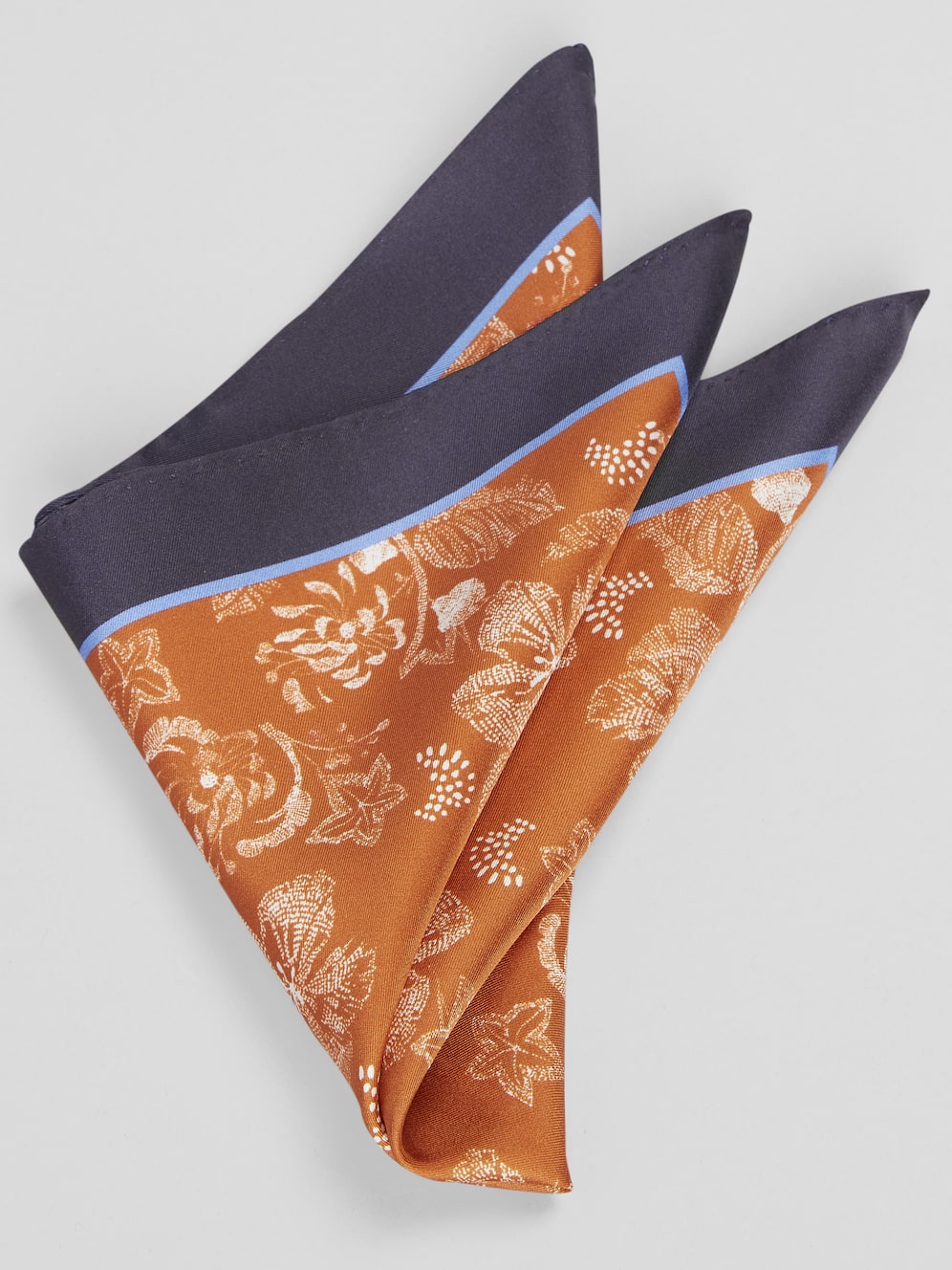 Joseph Abboud Mouchoir De Poche À Motif Fleuri Abstrait | Hommes's ...