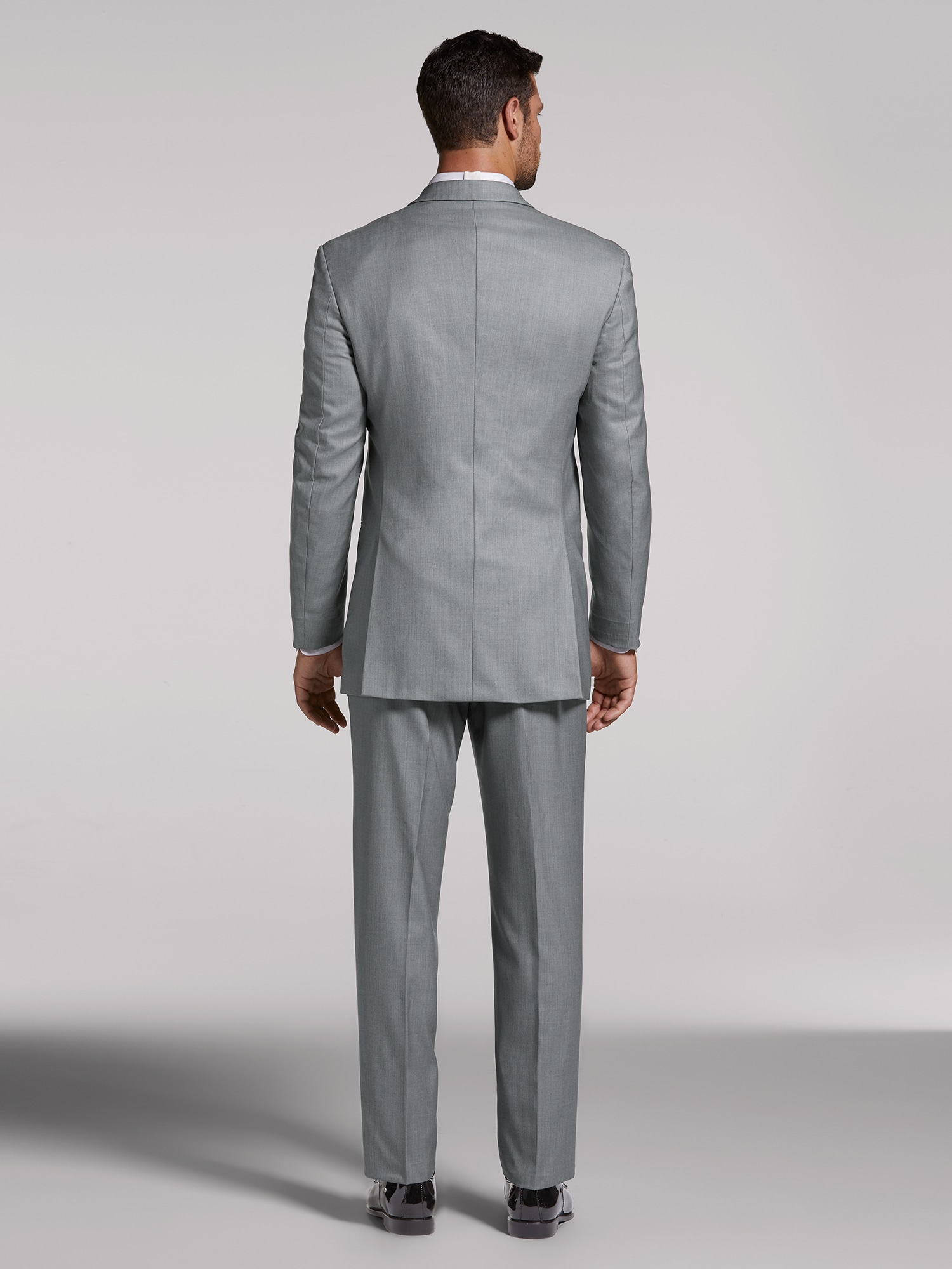 Vintage Men's Grey Suit by Pronto Uomo | Suit Rental