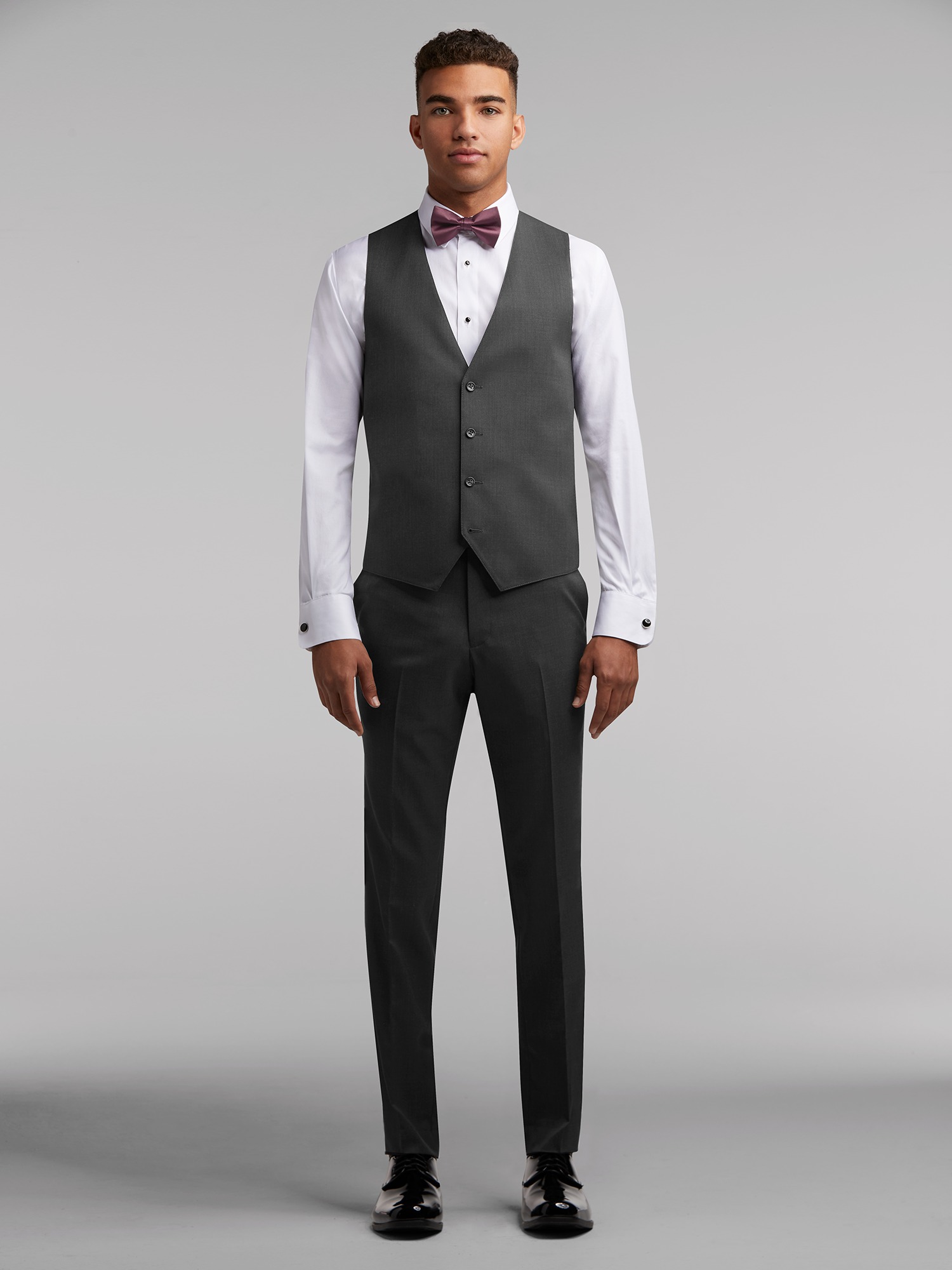 Performance Grey Tux by Calvin Klein | Tuxedo Rental