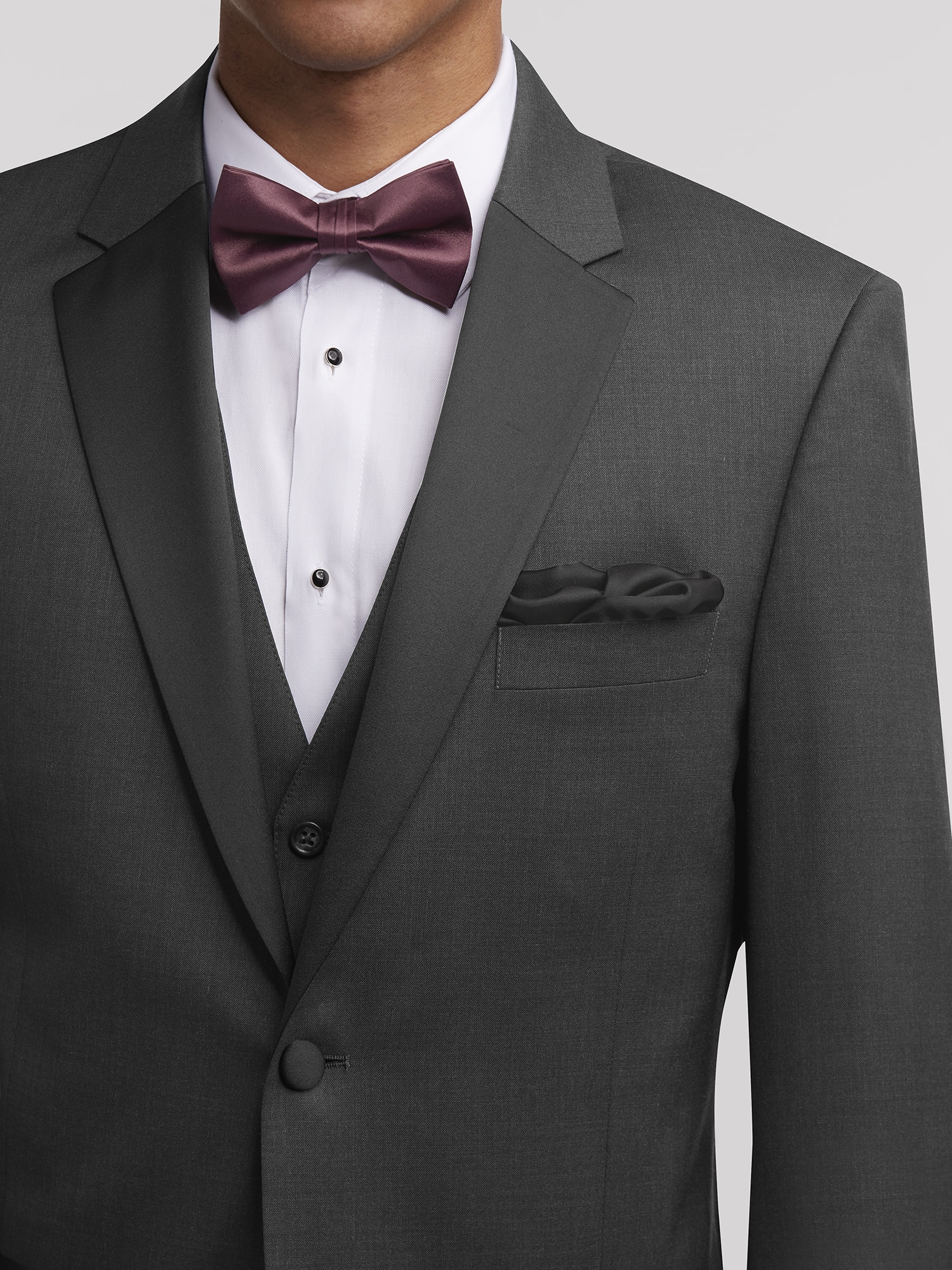 Performance Grey Tux by Calvin Klein | Tuxedo Rental