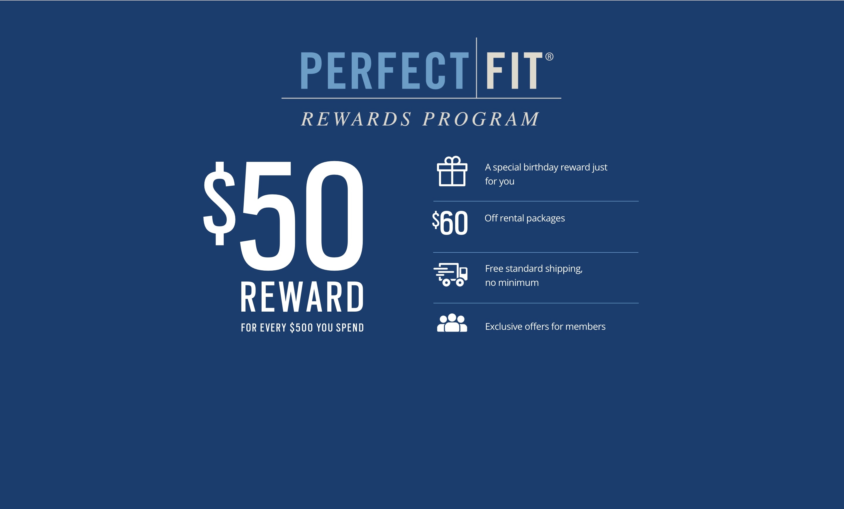 Perfect Fit Rewards | Moores Clothing